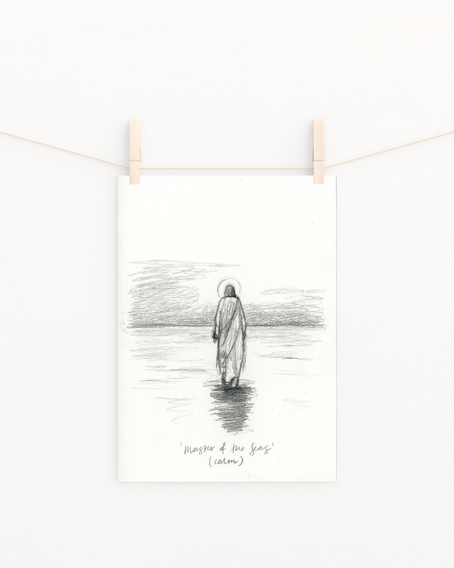 'Master Of The Seas' Sketch Print – Paige Payne Creations