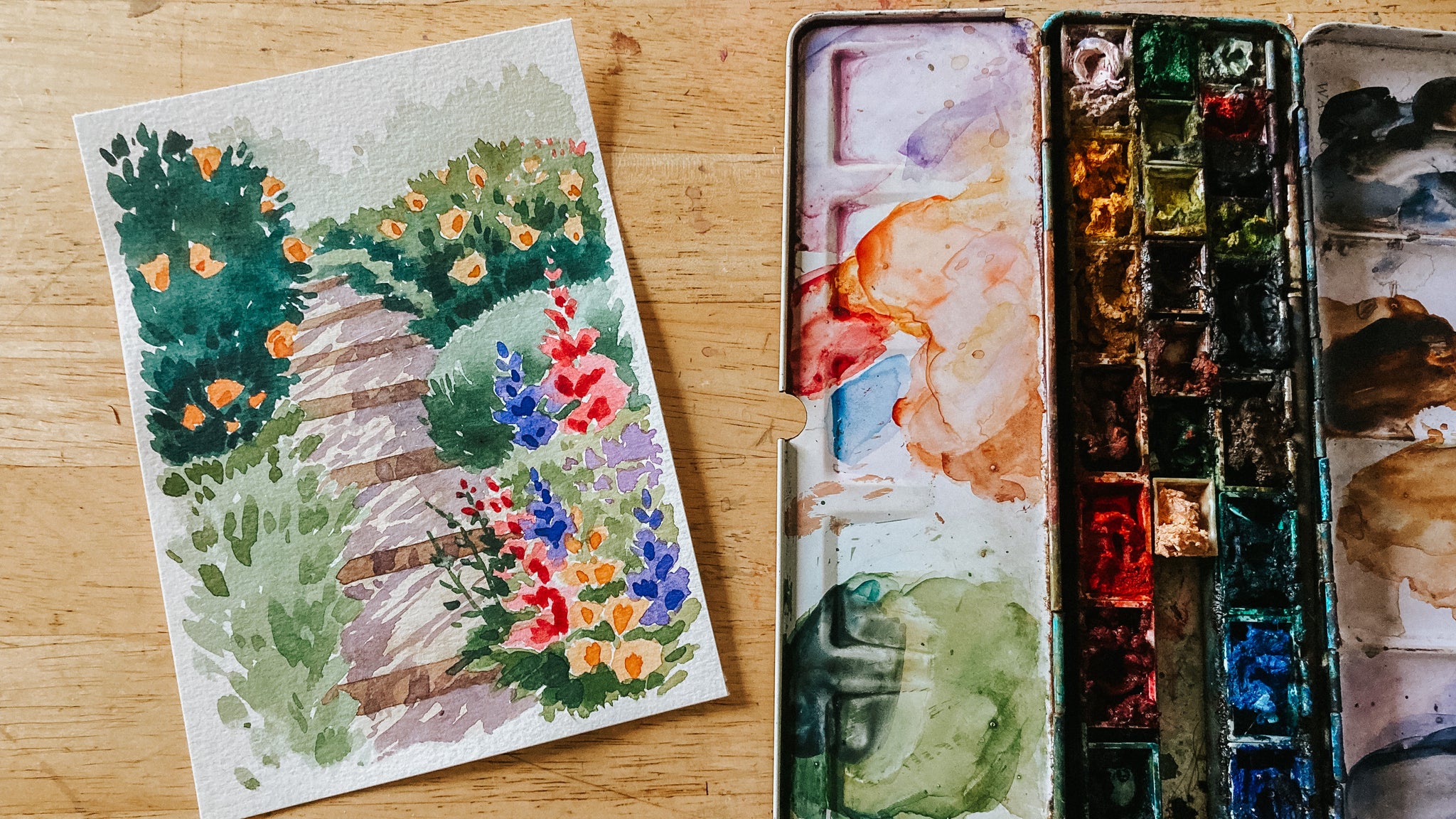 Paint with Paige 5x7 Original paintings – Paige Payne Creations